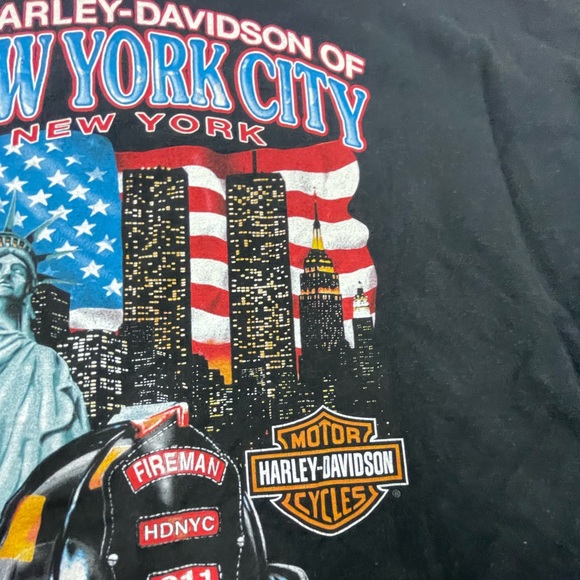 Harley-Davidson | Shirts | Vintage Harley Davidson New York City 91 Twin Towers T Shirt | Poshmark